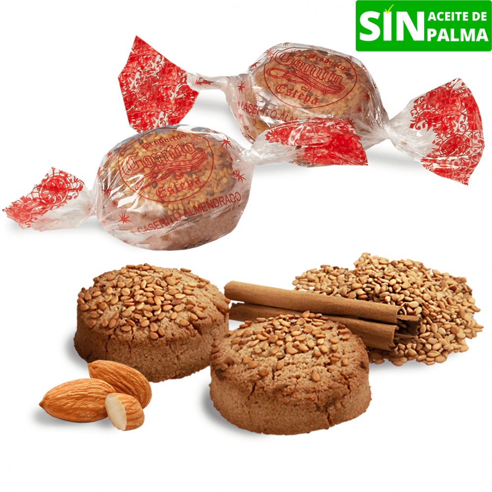 Mantecados Caseros con Almendras de Estepa