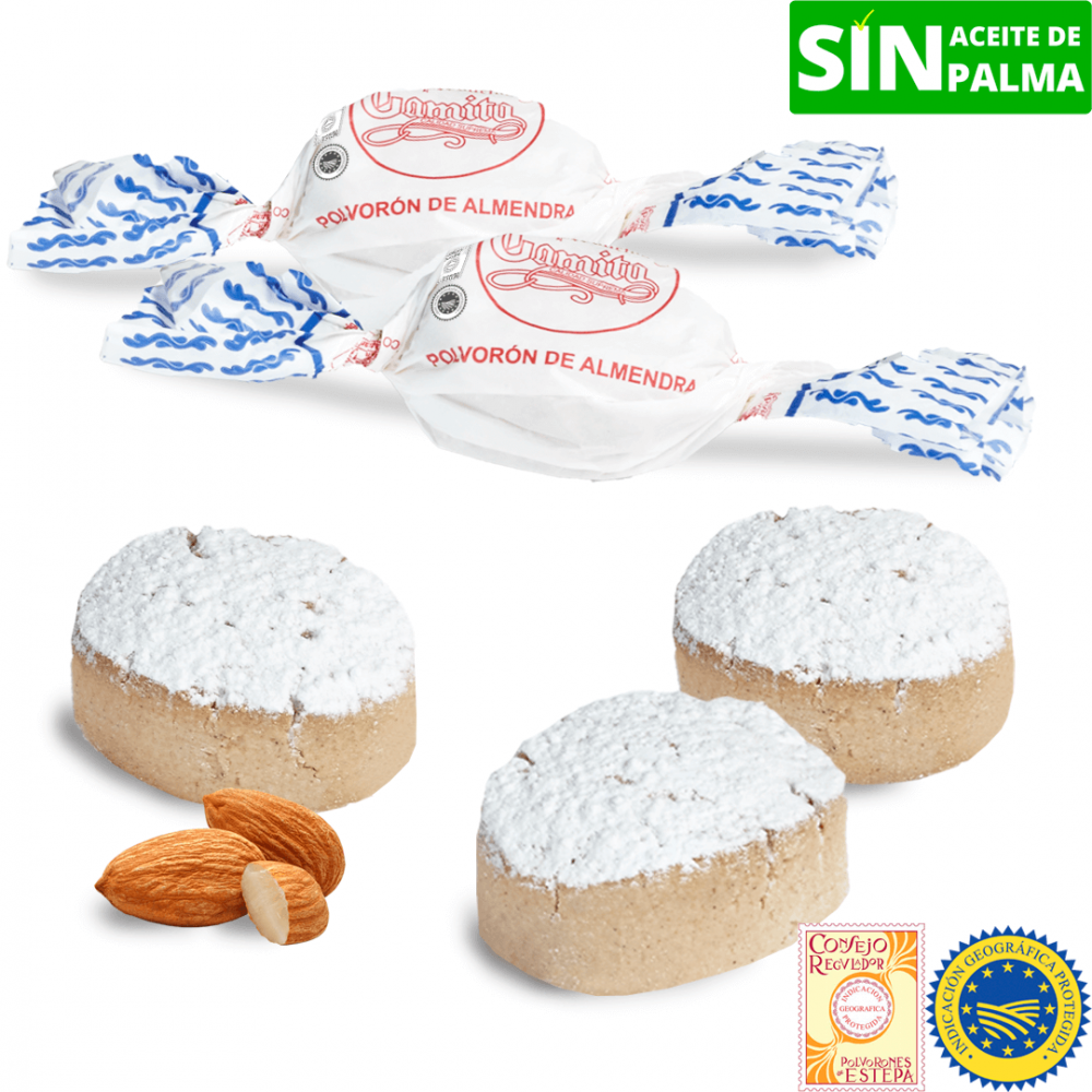 Polvorones Artisanaux espagnols aux Amandes